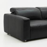 China Dual Motor Modern Reclining Couch Adjustable Headrest Footrest Stylish Reclining Sofa for sale