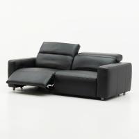 China Dual Motor Modern Reclining Couch Adjustable Headrest Footrest Stylish Reclining Sofa for sale