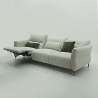 China Pet Friendly Luxury Modern Power Reclining Sofa With Power Headrest and Footrest for sale
