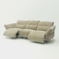 China Elegant Modern Recliner Sofa with Quiet Motor & High Back Support for sale