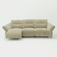 China Elegant Modern Recliner Sofa with Quiet Motor & High Back Support for sale