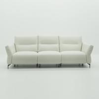China Minimalist High Back Sofa with Silent Motor & Ergonomic Lumbar Support for sale