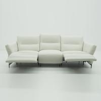 China Minimalist High Back Sofa with Silent Motor & Ergonomic Lumbar Support for sale