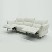 China Minimalist High Back Sofa with Silent Motor & Ergonomic Lumbar Support for sale