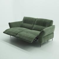 China Contemporary 2 Seater Power Recliner Sofa Lounge Recliner With Hidden Motor for sale