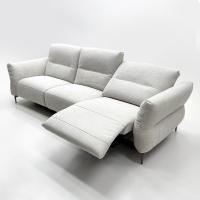 China Residential Electric Recliner Sofa with Noise-Free Motor & Anatomical Back Support for sale