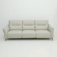 China Upscale Adjustable Recliner Sofa with Quiet Drive Motor & Padded High Backrest for sale