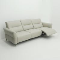 China Upscale Adjustable Recliner Sofa with Quiet Drive Motor & Padded High Backrest for sale