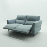 China Sleek Upholstered Electric Recliner Corner Sofa With Silent Power Motor OEM Capacity for sale