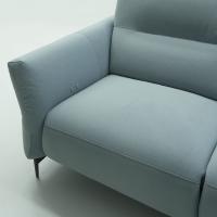 China Sleek Upholstered Electric Recliner Corner Sofa With Silent Power Motor OEM Capacity for sale