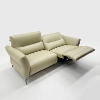 China Deluxe Power Recliner Sofa with Ultra-Silent Motor & Structural Back Support for sale