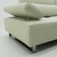 China Modern Power Recliner Sectional Sofa With Sliding Back Cushion Villa Living Room Use for sale