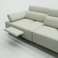 China Luxury Sectional Recliner Sofa with Adjustable Sliding Seat Depth for sale