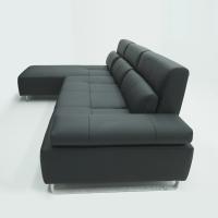 China Customized Color Recliner Couch Modern With Sliding Backrest And Optional Footrest for sale