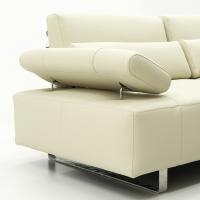 China OEM Size Color Modern Italian Sectional Sofa With Sliding Seat And Reclining Comfort for sale