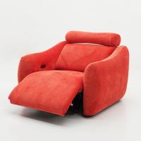 China Custom Seater Modern Recliner Sofa With Zero Wall Design & USB Charging for sale