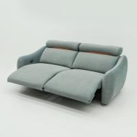 China Adjustable Headrest Modern Recliner Sofa European Standard Power Recliners Multi Color for sale