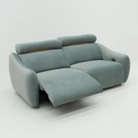 China Adjustable Headrest Modern Recliner Sofa European Standard Power Recliners Multi Color for sale