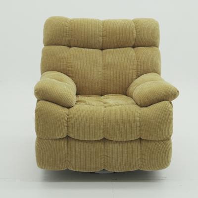 China Classic Cross Design Electric Recliner Chair With Rocking Motion and High Density Foam for sale