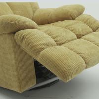 China Classic Cross Design Electric Recliner Chair With Rocking Motion and High Density Foam for sale