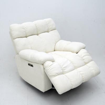 China Customized Size Electric Rocking Chair Recliner Modern Fabric Recliner Chair OEM for sale