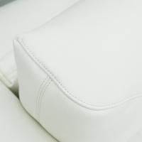 China White Modern Design 2 Seater Electric Recliner Sofa Zero Wall Reclining Leather Couch for sale