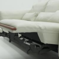 China OEM Design Luxury Villa Modern Recliner Sofa With Electric Function Zero Wall Design for sale