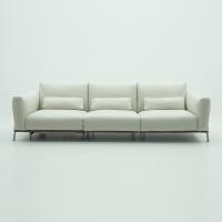 China Luxury 3 Seater Power Recliner Sofa Contemporary Couch With Silent Power Drive for sale