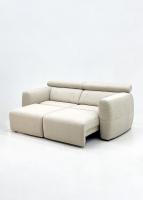 China Ergonomic Support Modern Electric Sofa Bed Couch With Chaise Function OEM Color for sale