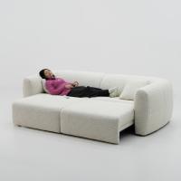 China Quiet Motor Power Sofa Bed One Button Control With Chaise Option Multi Functional for sale