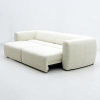 China Custom Color Electric Sofa Bed Leather Fabric Modern Sliding Sofa Space Saving Design for sale