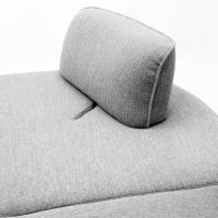 China Dual Motor Modern Power Sectional Sofa With Sliding Back Cushion Custom Color for sale
