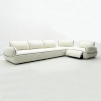 China Minimalist Sectional Modern Recliner Sofa With Dual Motor And Sliding Backrest for sale