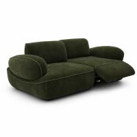 China Minimalist Modern Sectional Recliner Sofa Electric Sectional Couch Zero Wall Design for sale