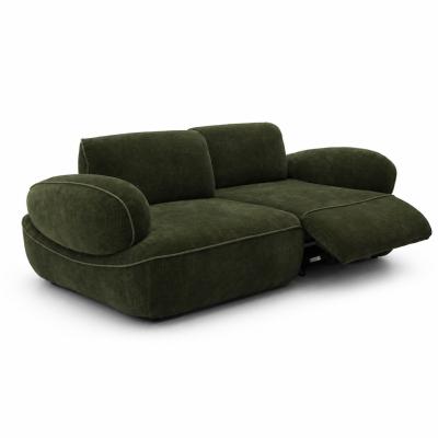 China Minimalist Modern Sectional Recliner Sofa Electric Sectional Couch Zero Wall Design for sale