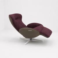 China Custom Color Electric Recliner Chair Upholstery Fabric Modern High Back Recliner for sale