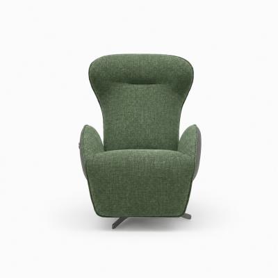 China Customized Color Modern Rocker Recliner Chair With Swivel Base Ergonomic Design for sale