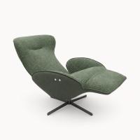 China Customized Color Modern Rocker Recliner Chair With Swivel Base Ergonomic Design for sale