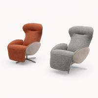 China Space Saving Design Electric Recliner Chair With Adjustable Backrest 360 Degree Swivel for sale