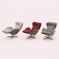 China KD Design Modern Swivel Electric Recliner Chair Space Saving Lounge Recliner for sale