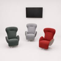 China Comfortable Modern Riser Recliner Chairs Electric Lounge Seat With Stainless Steel Legs for sale