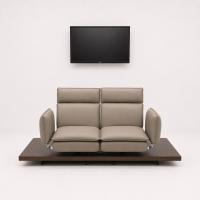 China Modern Design Rotating Sofa Quiet Smooth Swivel Sofa With Adjustable Backrest System for sale