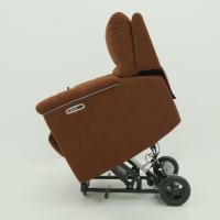 China Custom Electric Lift Recliner Chair With Zero Gravity Reclining And Mobility Wheels for sale