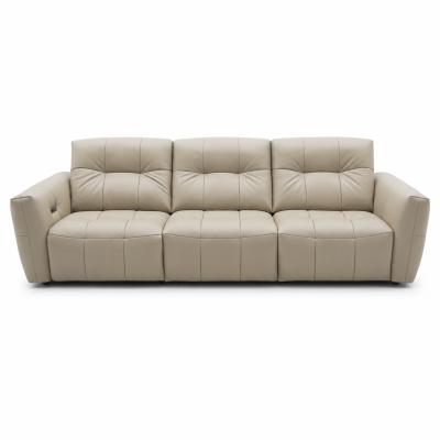 China Modern Recliner Sofa with High Back and Dual Motor Comfort for sale