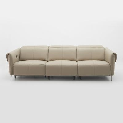China Modern Recliner Sofa with Dual Power Seats – Zero Wall for sale