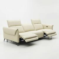 China Modern Recliner Sofa with Slim Arms and USB Control – Washable for sale