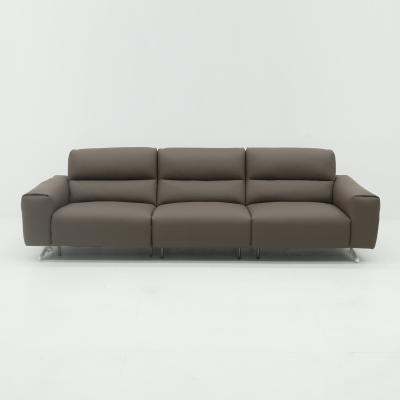 China Modern Recliner Sofa with Wide Armrests and Power Footrest – High Back for sale