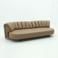 China Modern Recliner Sofa in Warm Caramel Upholstery – Washable Cover for sale