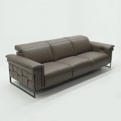 China Luxury Modern Recliner Sofa with Wide Seats and Head Support – High Back for sale