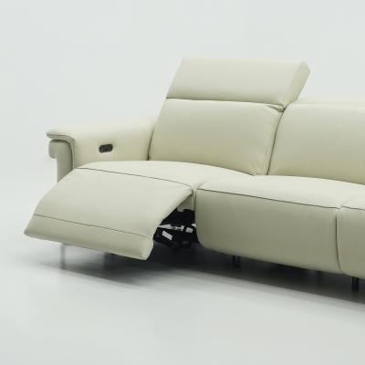 China Modern Recliner Sofa with Adjustable Backrest and Footrest – Full KD Packing for sale